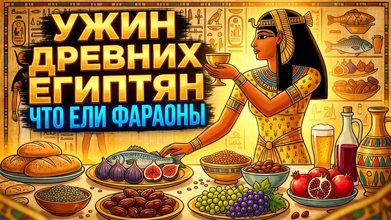 Ужин древних египтян что ели фараоны