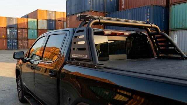 Защитная дуга BMSBAR для Chevrolet Silverado GMC Sierra 2018-2025