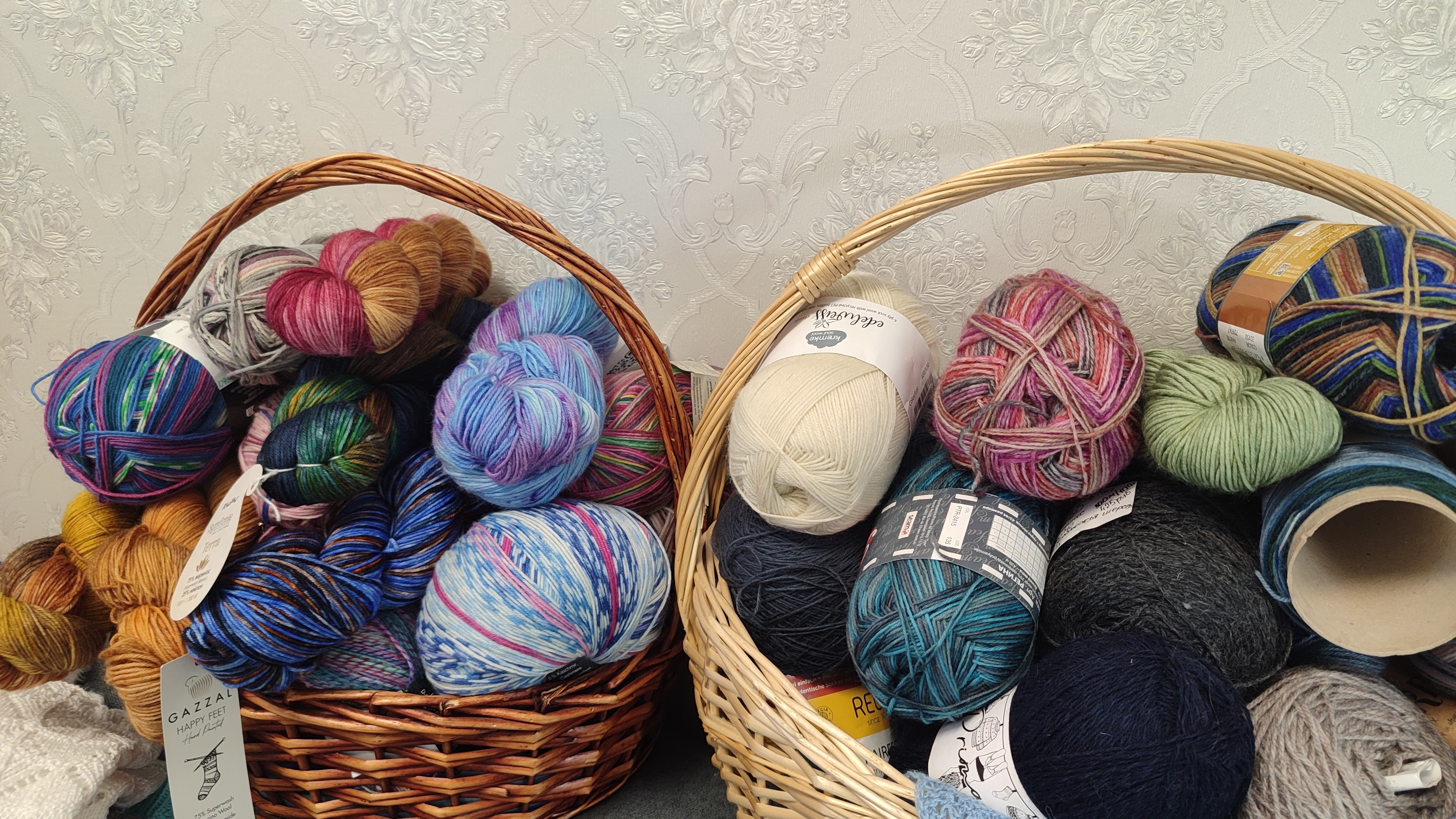 Эфир - обзор носочной пряжи. Часть 1