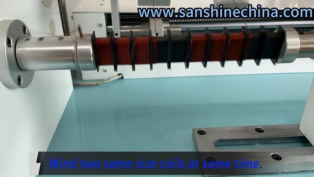 SANSHINE SS-RW02 программируемый точный автомат для намотки 2-х медных катушек одновременно