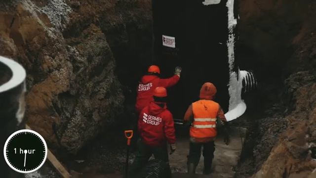 Монтаж полиэтиленового колодца Germes Group