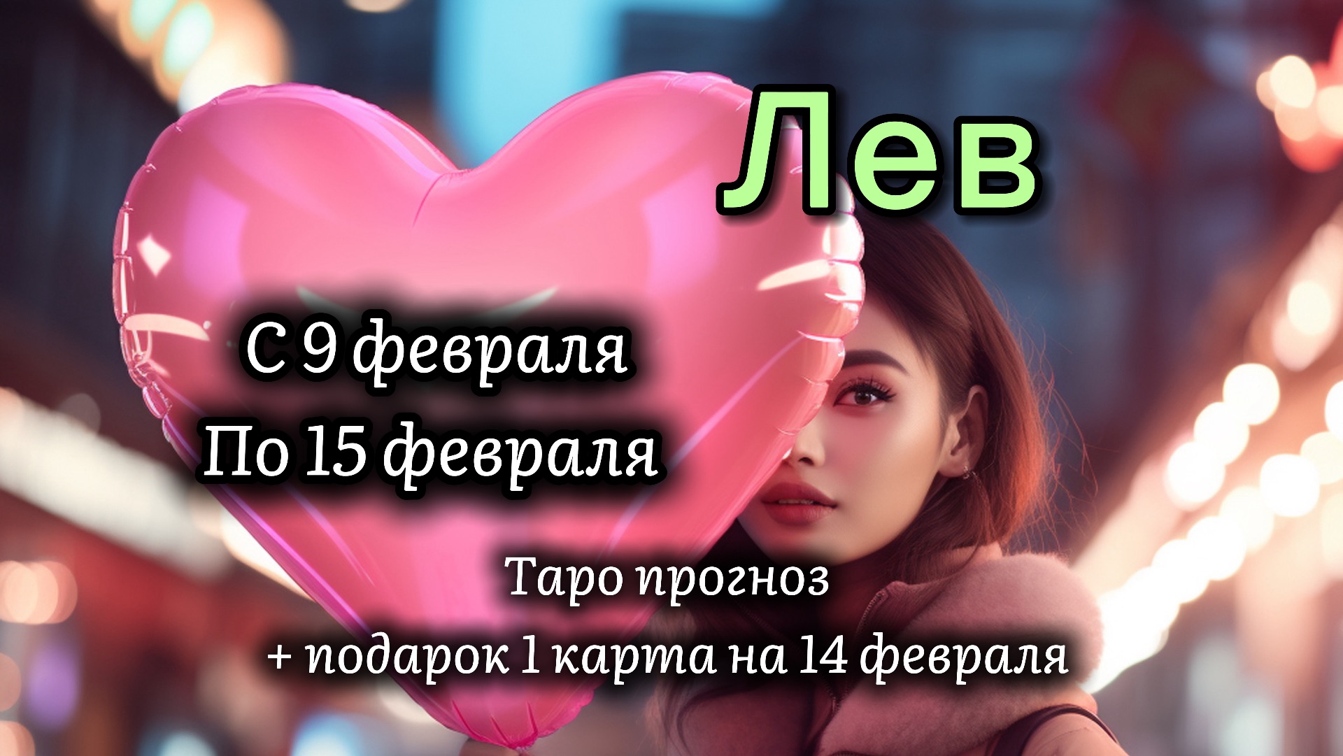 ЛЕВ 💖таро прогноз ‼️09.02-15.02(2026) #прогноз #таро #лев
