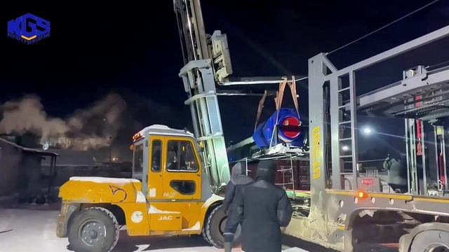 Дизельный штанговый молот DD-35 (2)