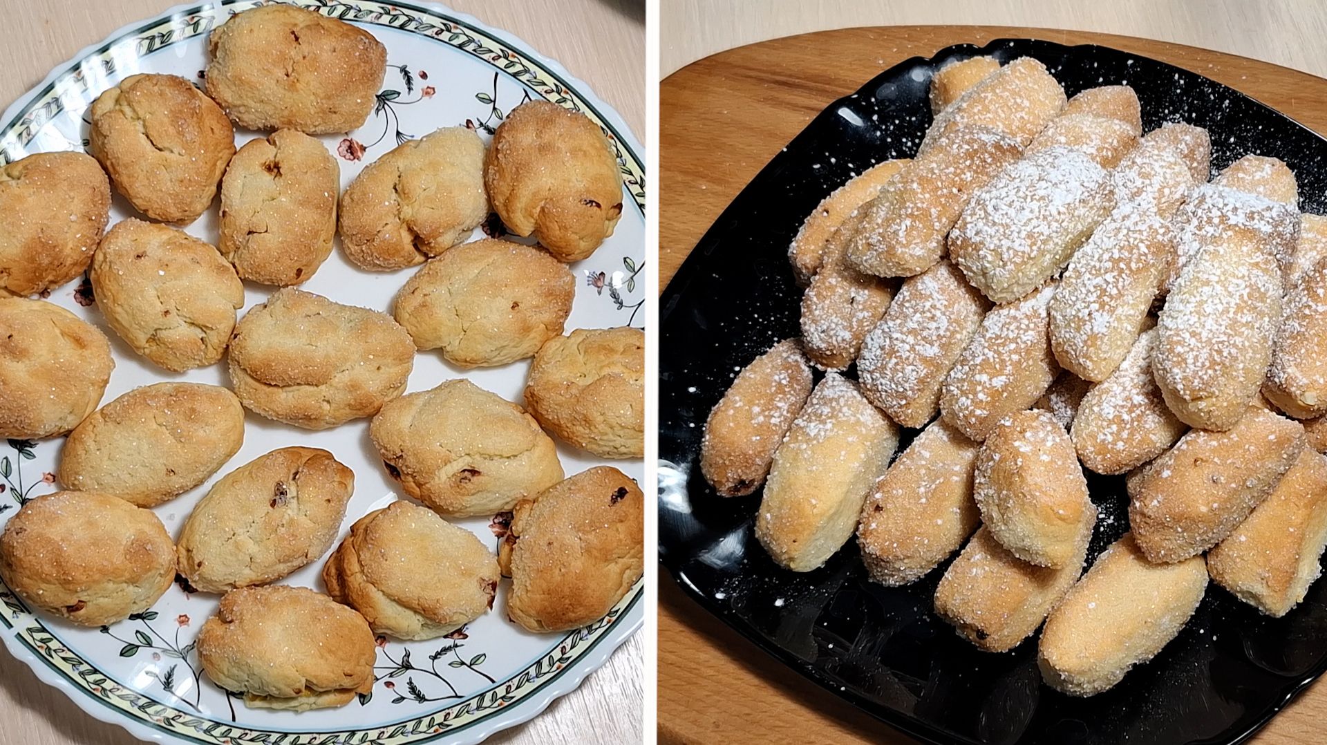 Лимонное и Сахарное Печенье в аэрогриле | 2 простых рецепта к чаю.🍪☕