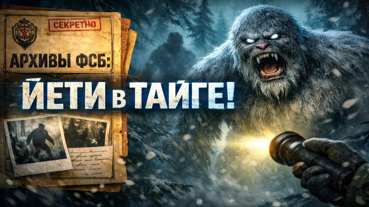 КГБ Против Йети! секретная операция в Горной Шории. Йети охотится на людей? Страшные Истории
