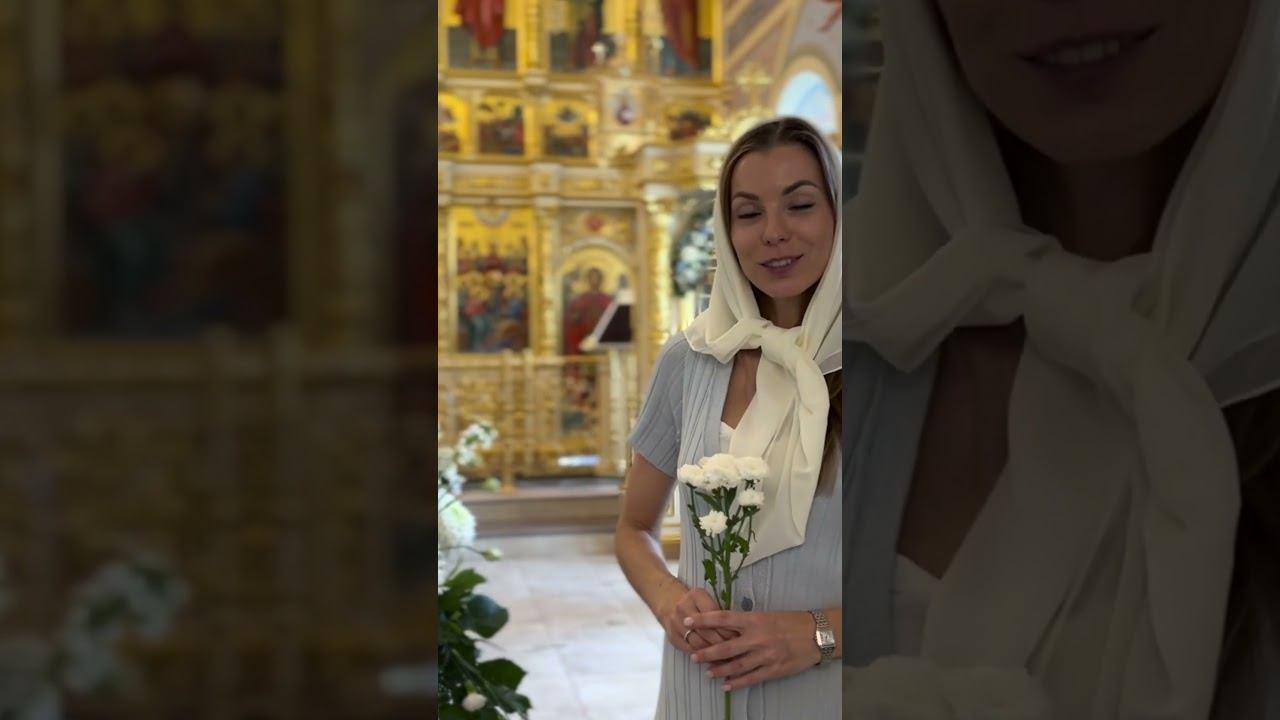 Цветочная мастерская в Духосошественском храме к празднику Успения Пресвятой Богородицы