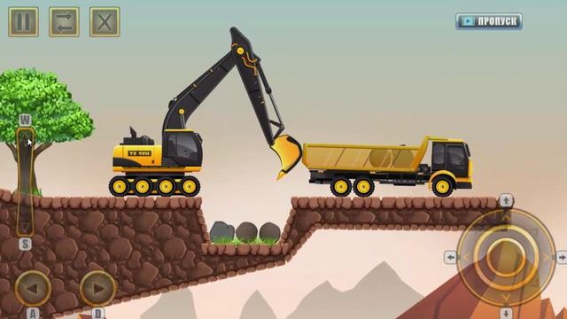 САМОСВАЛ .  СТРОИТЕЛЬНЫЕ МАШИНКИ.