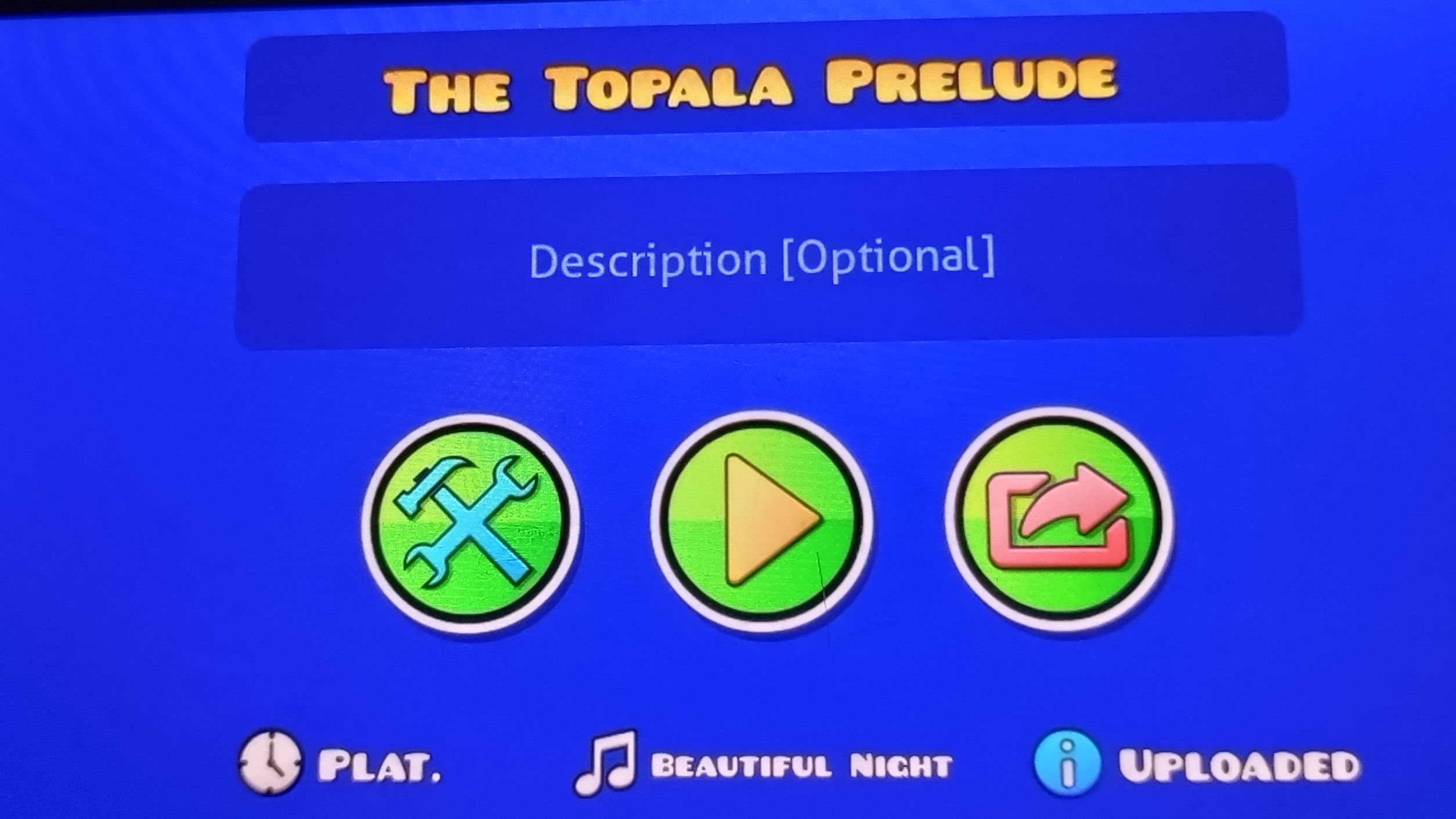 Я сделал для вас уровень в Geometry Dash!