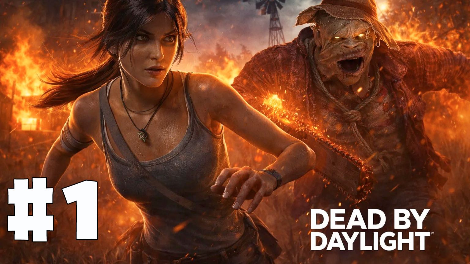 Побегаем в Dead By Daylight? - Лара Крофт / #1
