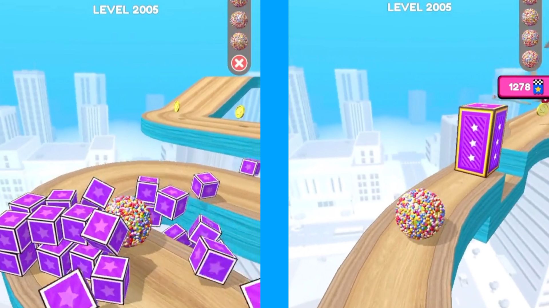 Going Balls  Super Speed run Gameplay New Update Level 2005