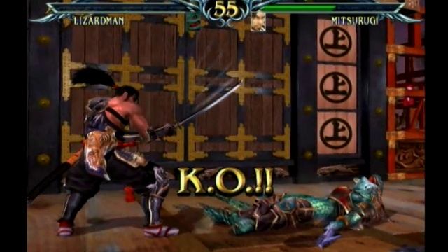 SoulCalibur 3 PS2 - Lizardman playthrough