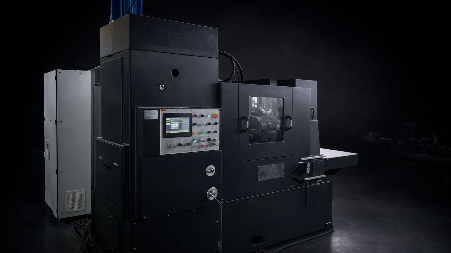 Модернизированный зубофрезерный станок с ЧПУ 53А80