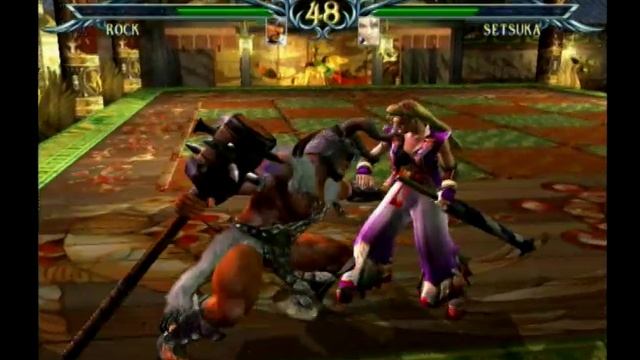 SoulCalibur 3 PS2 - Rock playthrough