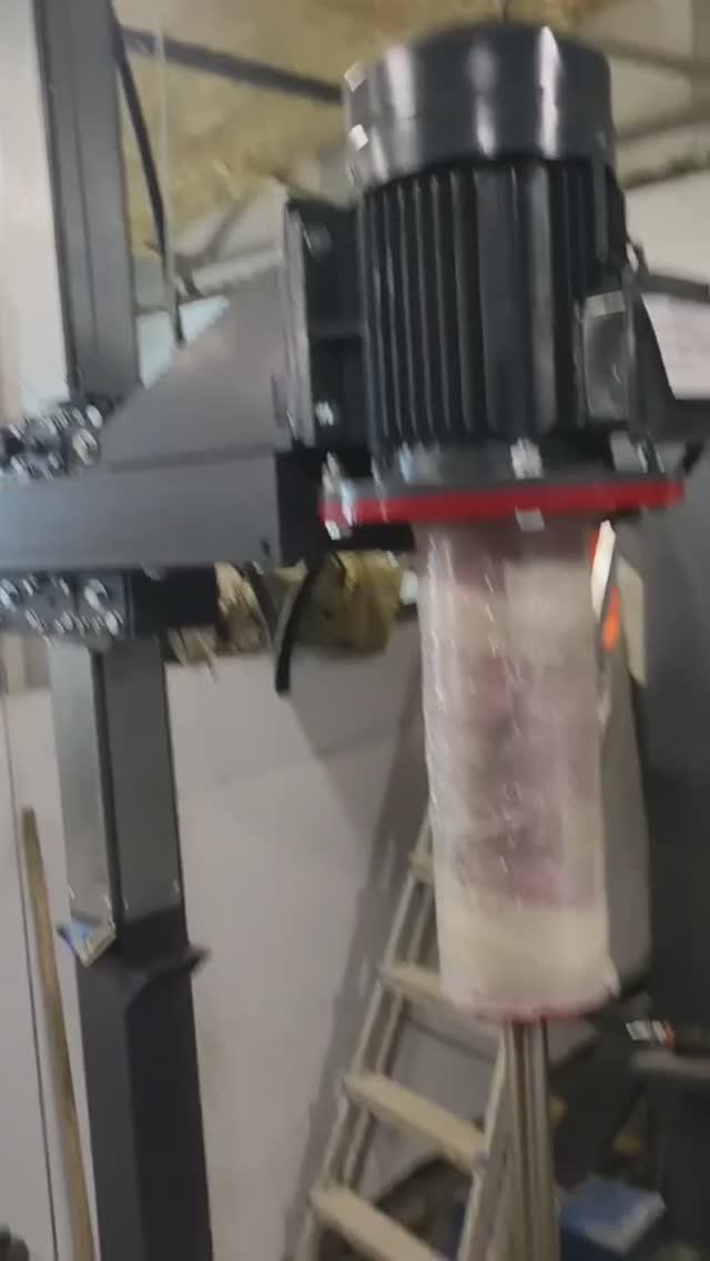 Диссольвер подъёмный промышленный одновальный 5,5 кВт 200 л. с электроподъёмом