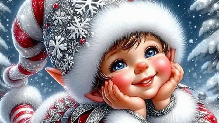 Январь медленно гасит свои ледяные огни. Шикарная музыкальная открытка.