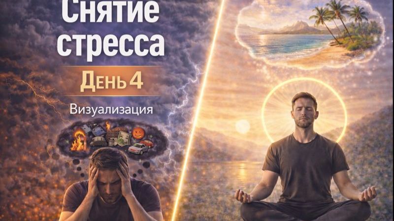 Медитация для снятия стресса. 4 день: Визуализация