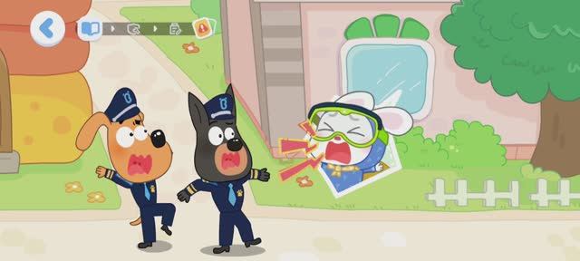 Шериф Лабрадор не залезай на шкаф- игра мультик для детей-безопасность-обучающий