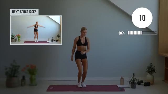 HIIT TABATA 30 минут | Убойное кардио дома для сжигания жира и выносливости