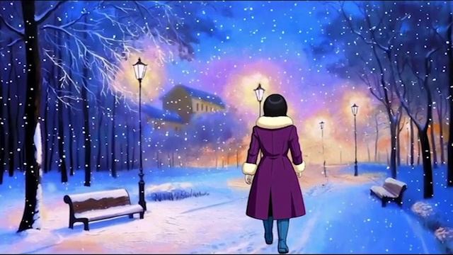 Снег кружится(тебе, любовь моя, посвящаю)