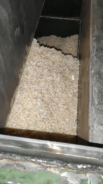 Противопожарная заслонка на опилках ГРВ для котла