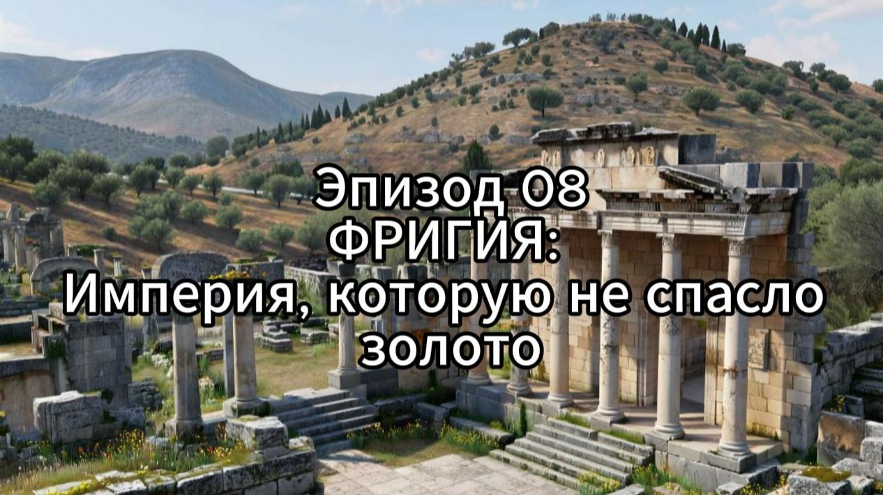 ФРИГИЯ. Древняя Анатолия \ Царь Мидас \ Золото и проклятие