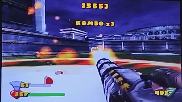 Serious Sam Next Encounter [Ps2] Прохождение, Этап 11 – люди в колизее