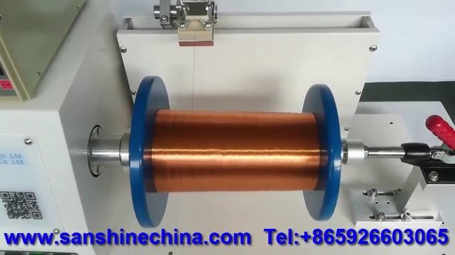 SANSHINE SS-RW01 автомат для перемотки медной проволоки на большие катушки