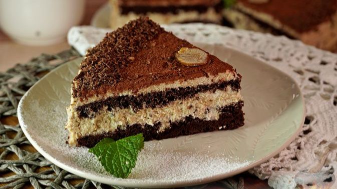 ШОКОЛАДНЫЙ ТОРТ С КАШТАНАМИ