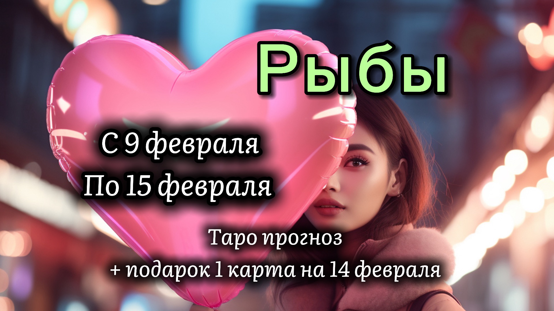 РЫБЫ 💖таро прогноз ‼️09.02-15.02(2026) #прогноз #таро #рыбы