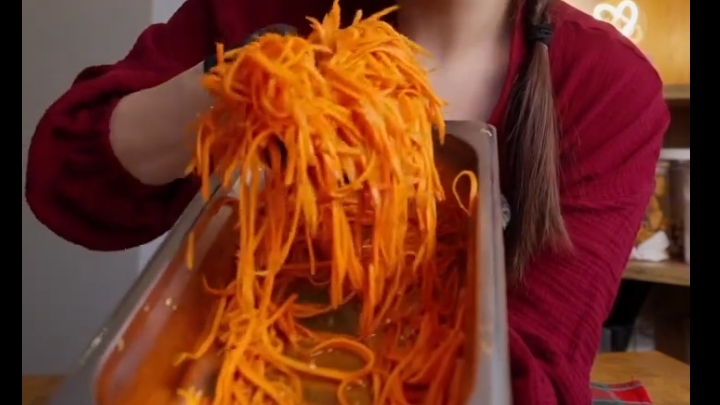 САМАЯ ВКУСНАЯ МОРКОВЬ ПО-КОРЕЙСКИ...🥕😋