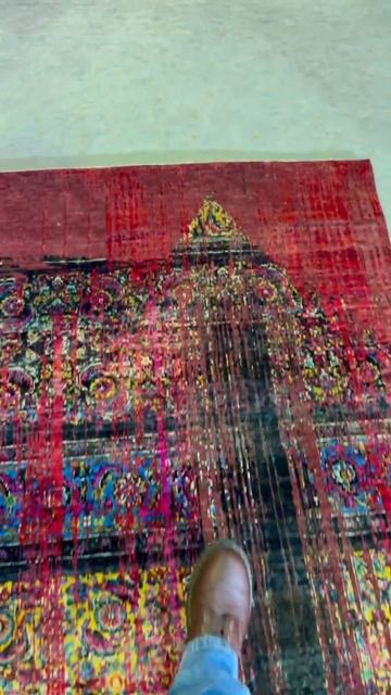 УДИВИТЕЛЬНОЙ КРАСОТЫ КОВРЫ на выставке Heimtextil #heimtextil #carpet #коврыручнойработы