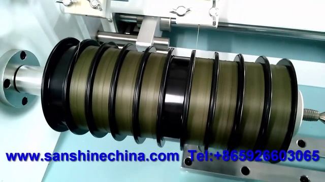 SS-RW02 fish line string wire automatic rewinding machine is winding nylon thread and complete 2PCS