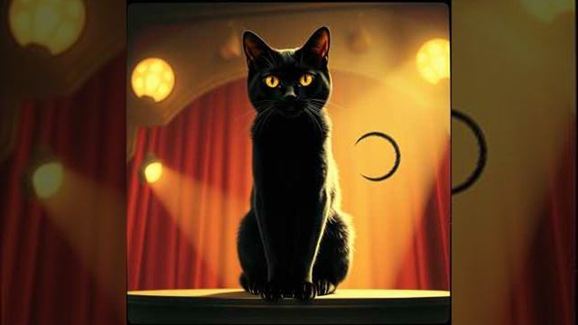 Игра с котом.
