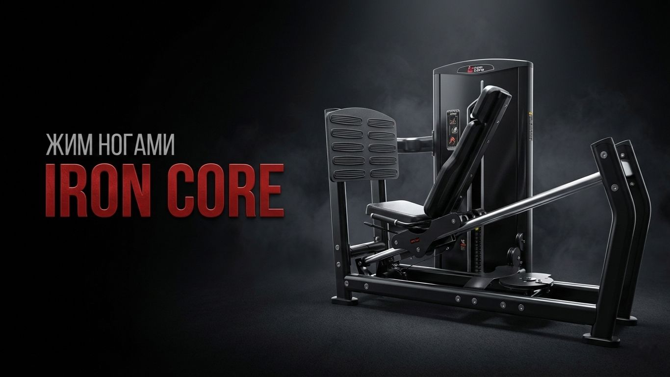 Жим ногами IRON CORE СЕРИЯ BLACK FORCE BF14
