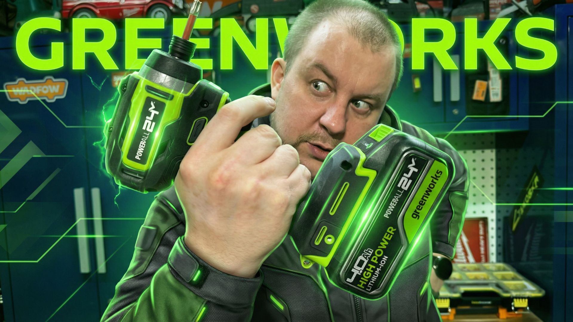 Винтоверт ударный аккумуляторный Greenworks ID3170