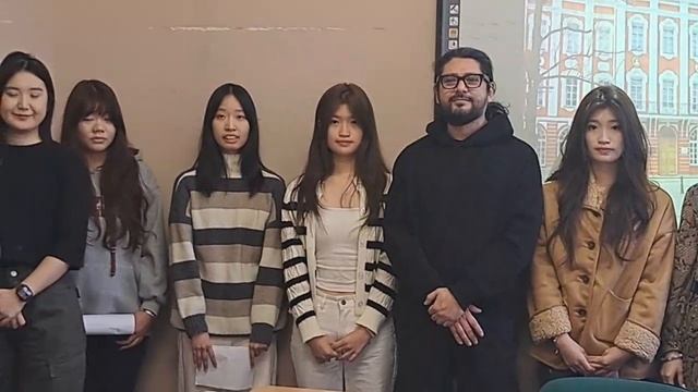 «СПбГУ в моей жизни» — Слушатели Центра ДОП по направлению РКИ из группы 19