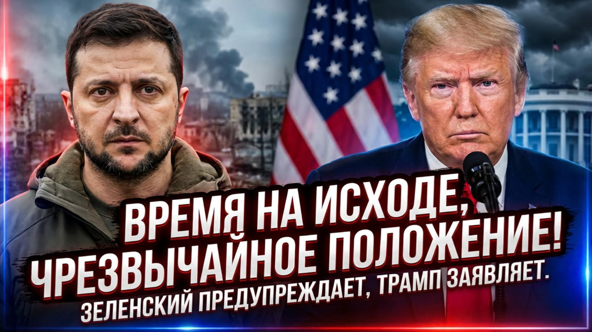 ⏳Себастиан Сас | Часы тикают: Зеленский в отчаянии, Трамп играет в свою игру. Что дальше?