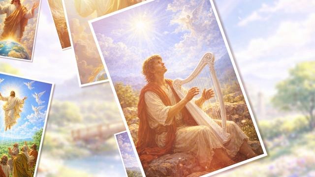 Проект состоит из 24 масштабных картин по библейским мотивам