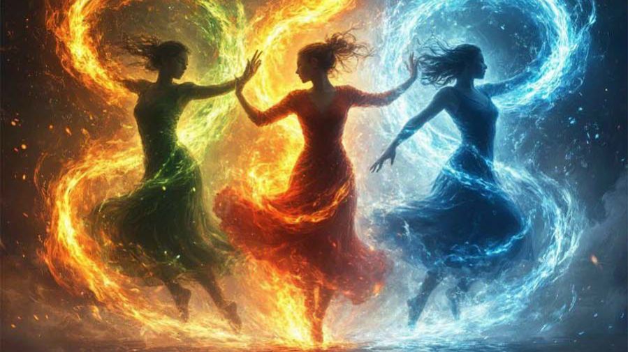 Магия стихий. Первоэлементы #магия #квантовыйпереход #осознанность #любовь #шакти