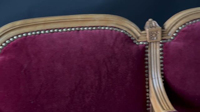 Театральная скамья с четырьмя откидными креслами (Франция, конец XIX века)