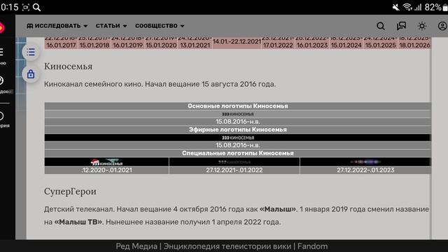 История логотипов второго мультиплекса киносериальных телеканалов в ИнСис ТВ
