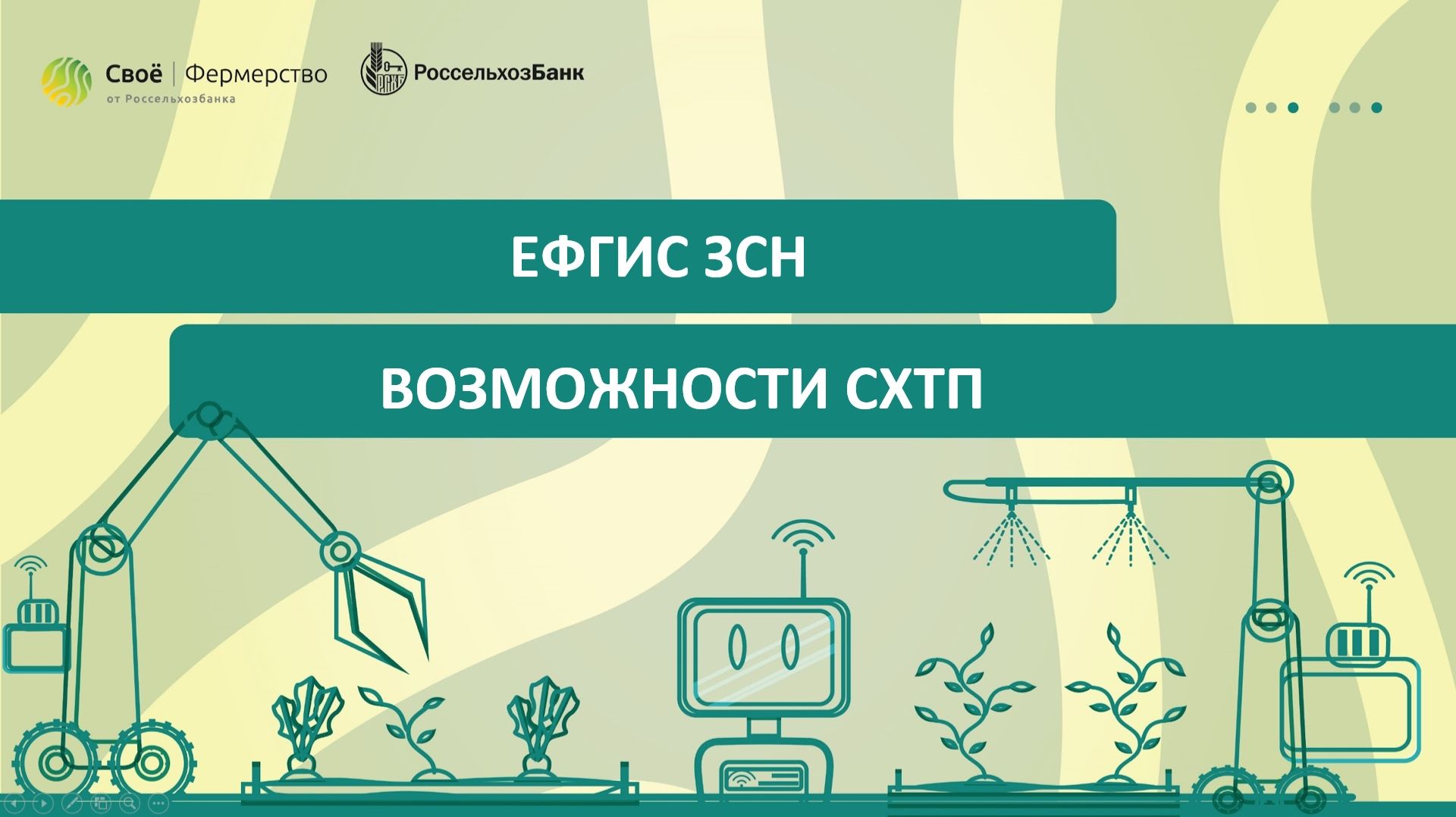 ЕФГИС ЗСН: возможности СХТП