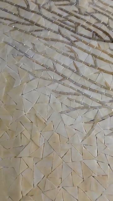 Панно из мозаики для ванной комнаты "Коралл".