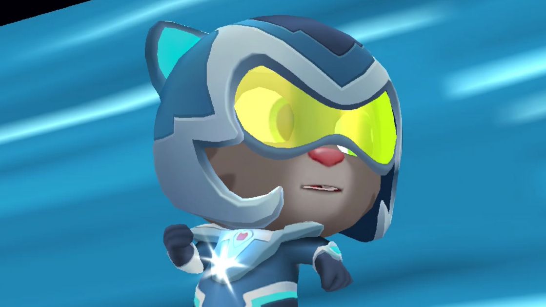 Детские мультфильмы Бегалки - Том Ледяная Молния Talking Tom Hero Dash