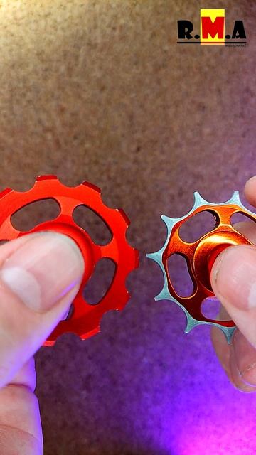 алюминиевый ролик заднего переключателя через 10000км