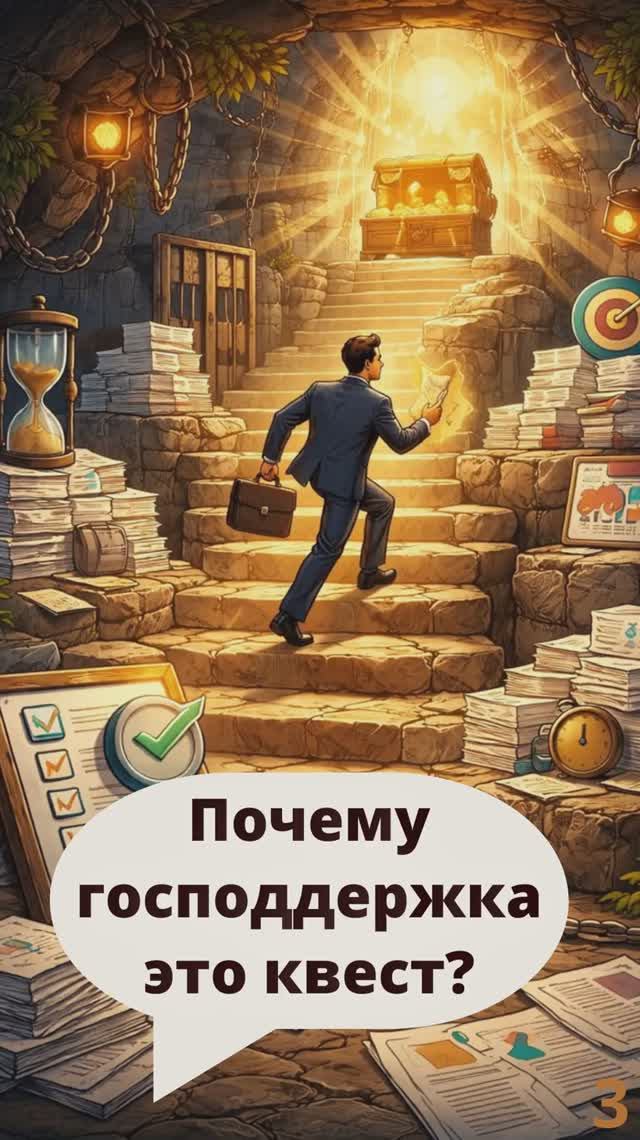 Почему господдержка это квест?