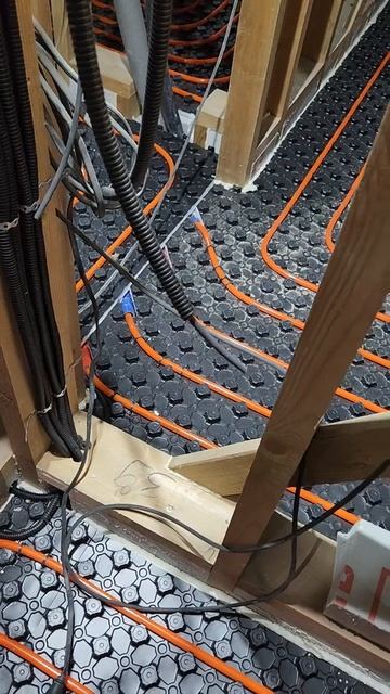 Тёплый пол, особенности монтажа ч.3.