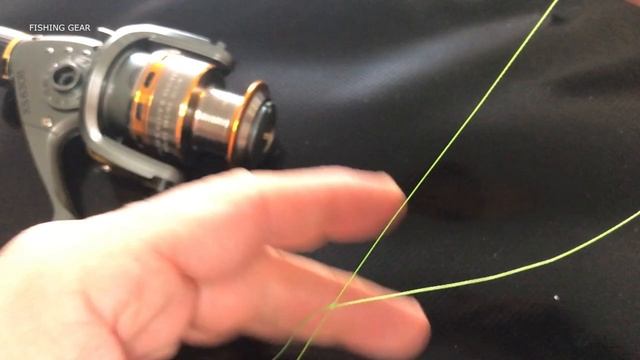 Лучше не придумать!Как привязать леску к шпуле катушки спиннинга