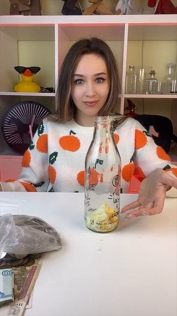 Проиграла. Яйцо в бутылку 😭 #спорим