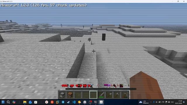 Пытаюсь добраться до глитча в Minecraft ANYA520_05 (снова не получилось)